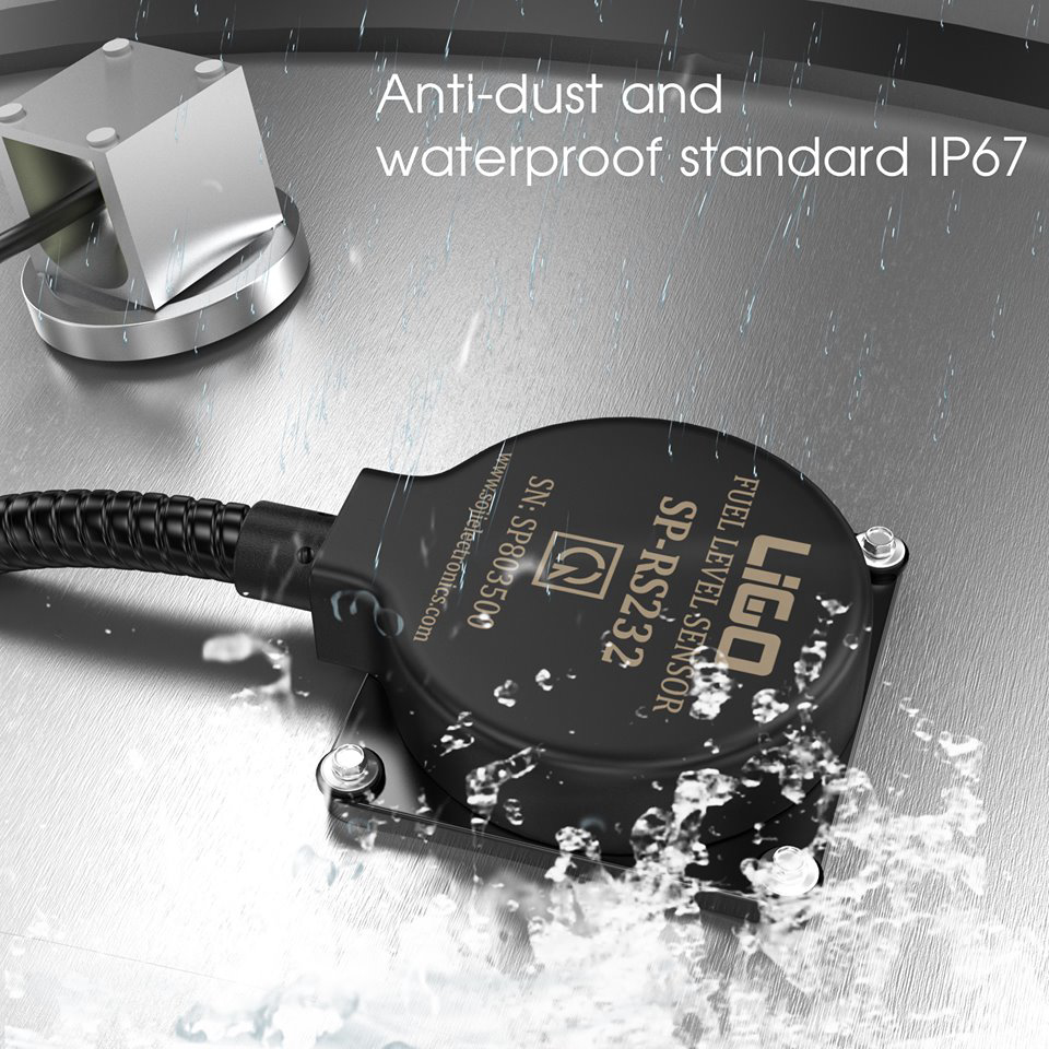 Fleet Things. LIGO SP-RS485L7 Digital Fuel Level Sensor 700mm with ...