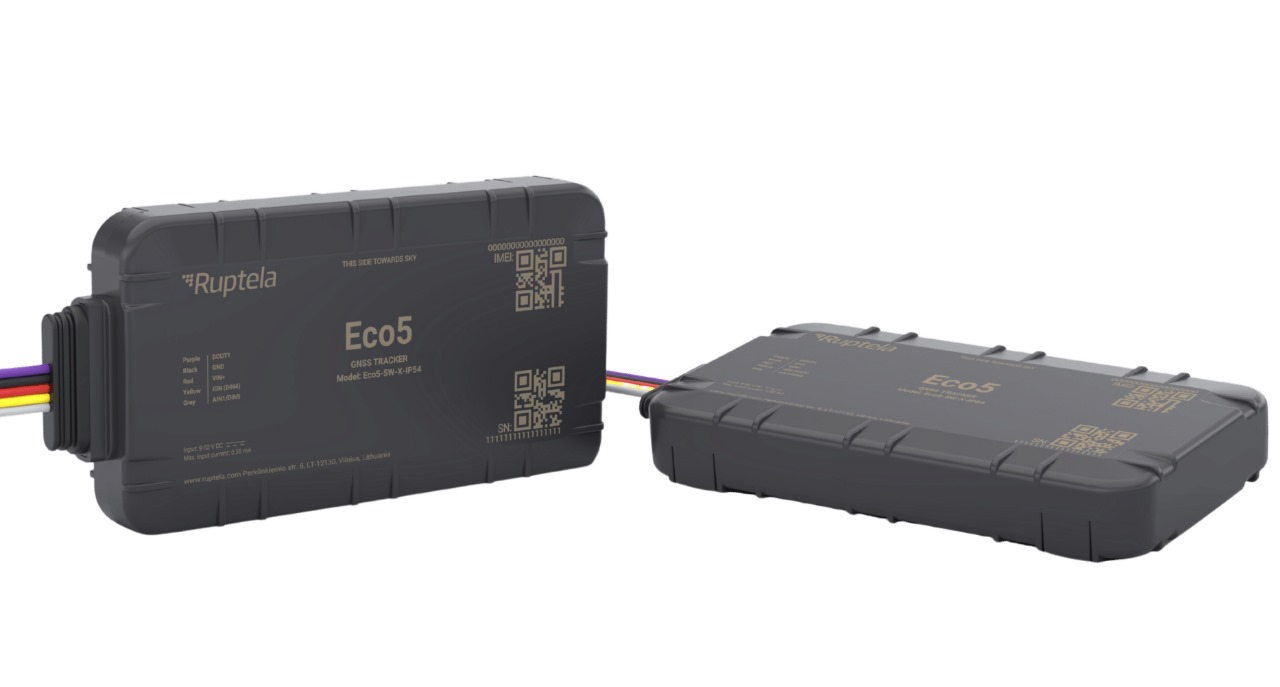 Fleet Things. Ruptela - Eco5-5W-LTM-IP54