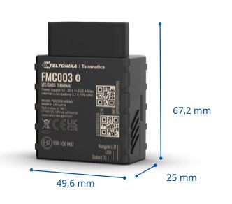 Fleet Things. Teltonika FMC003 - 4G LTE/GNSS Terminal
